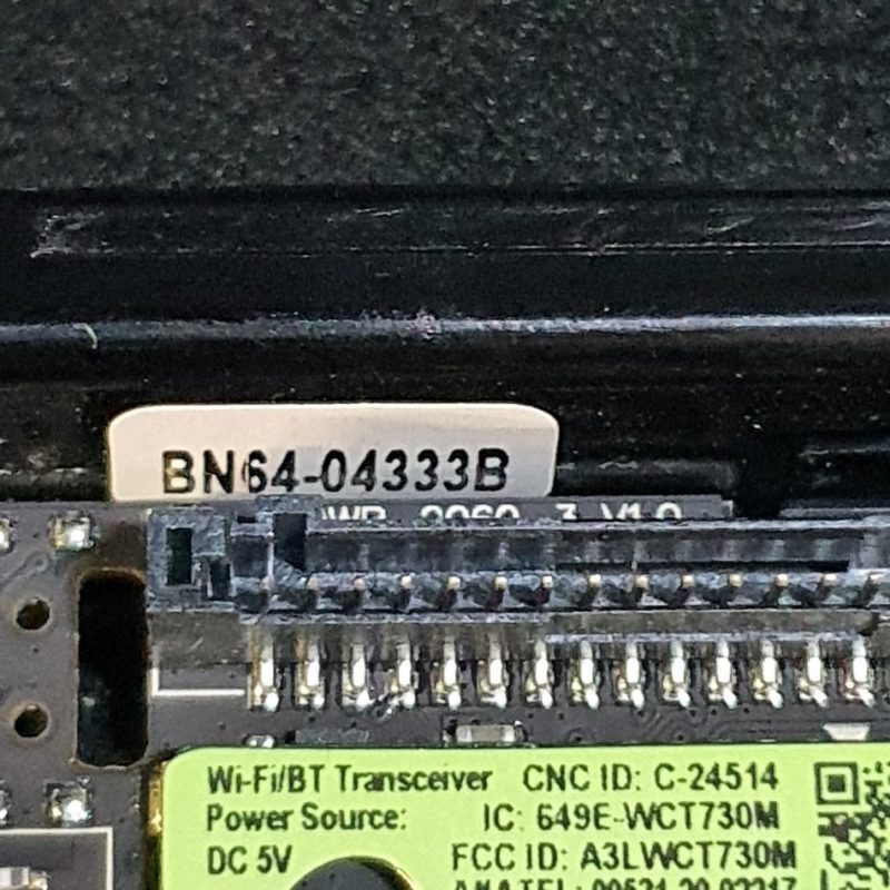 Module bouton power télé Samsung UE65TU7125K Référence: BN59-01341B ...