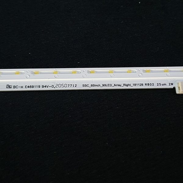 Barre LEDS télé Lg 65NANO816NA Référence: SSC_65Inch_90LED_Array_Right_181128 - vente de pièces ...