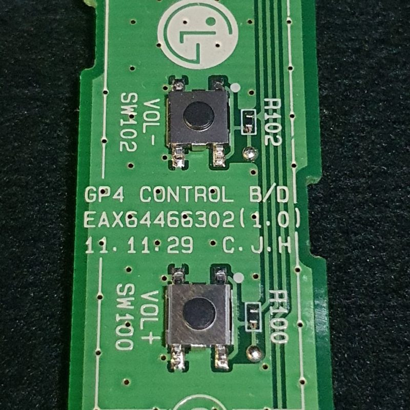 Module de commandes télé Lg 42LS3450-ZA Référence: EAX64466302 (1.0) - vente de pièces détachées ...
