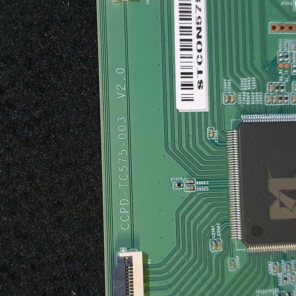 Carte T-Con télé Toshiba 58U2963DG Référence: CCPD-TC575-003 V2.0 ...