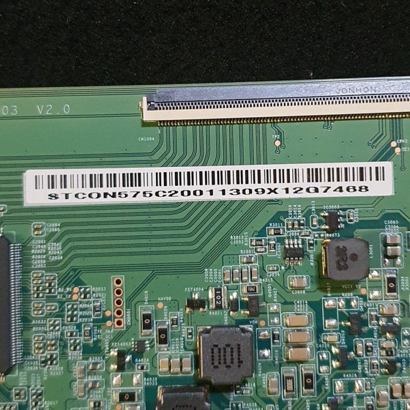 Carte T-Con télé Toshiba 58U2963DG Référence: CCPD-TC575-003 V2.0 ...