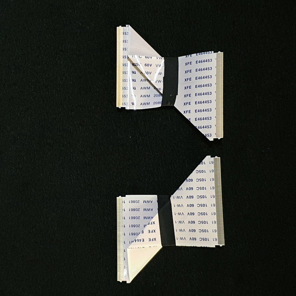 Ensemble Nappes De Connexion De La Carte T-Con Au LCD Télé Toshiba ...