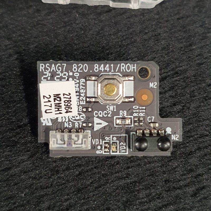 Module bouton power télé Hisense 43A7GQ Référence: RSAG7.820.8441/ROH ...