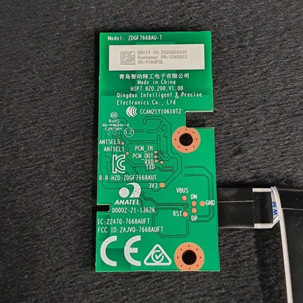 Module wifi télé Hisense 43A7GQ Référence: HIP7.820.200.V1.00 - vente ...